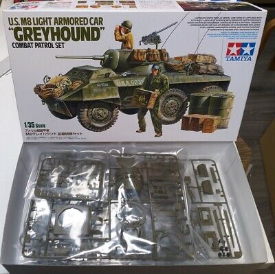 Tamiya 25196 US M8 Greyhound Combat Patrol Set - Hobma Modelbouw B.V.