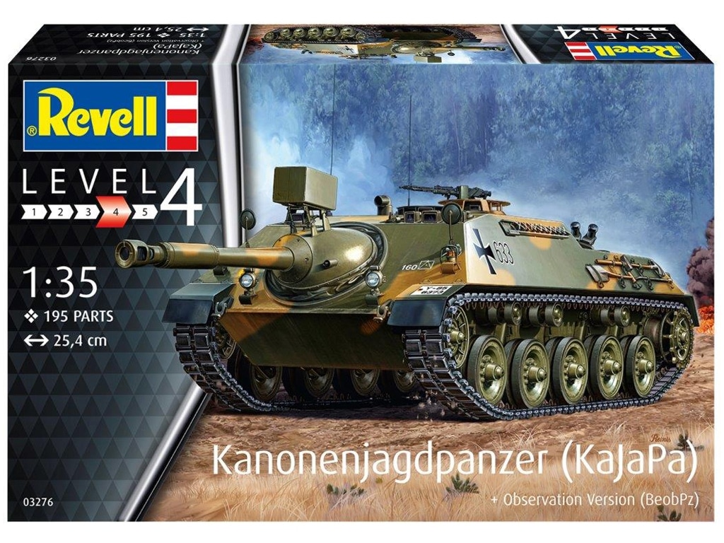 Revell 03276 Kanonenjagdpanzer (KaJaPa) + Observation Version (BeobPz ...