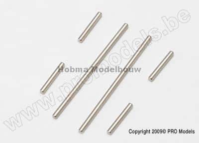 Suspension pin set (front or rear), 2x - Hobma Modelbouw B.V.