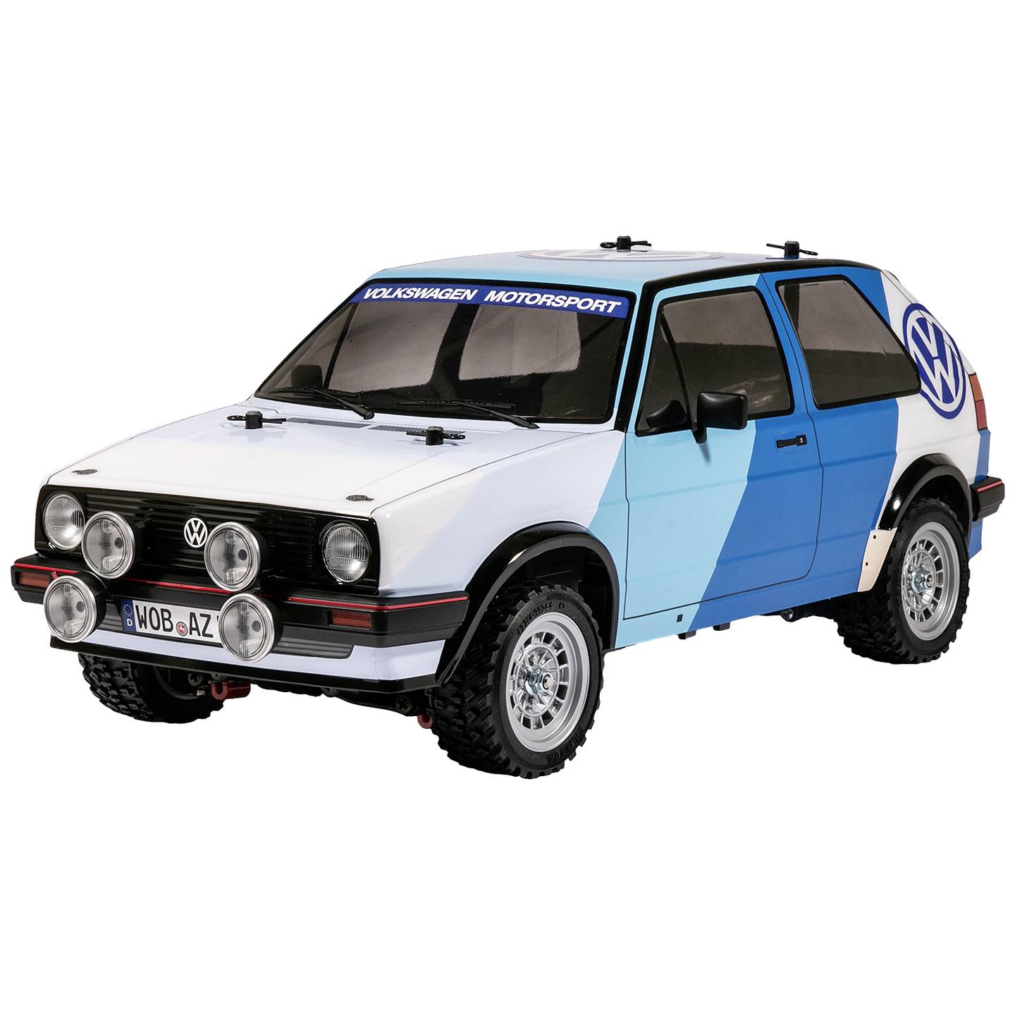 Tamiya 58714 rC auto Elektro Rallywagen RC Volkswagen Golf MK2GTI ...